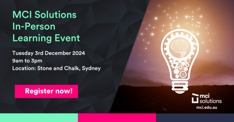 MCI Solutions Learning Event - December 2024 - MCI Solutions